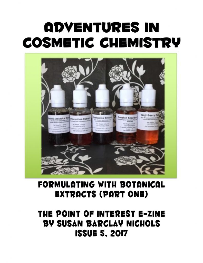 Formulating with botanical extracts, part 1 – Point of Interest