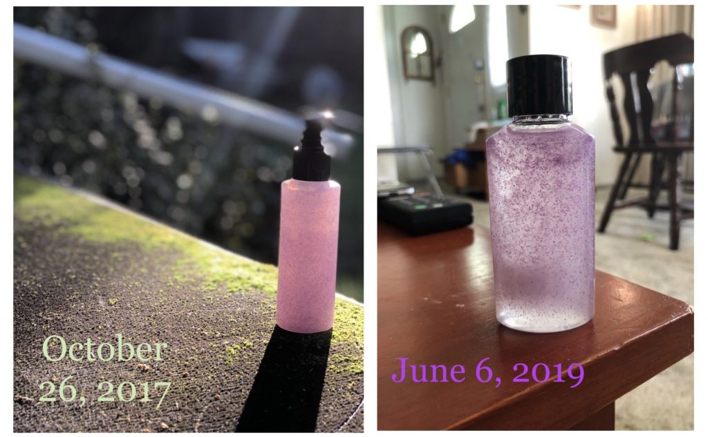 Good formulas take time: A cleanser thickened with a Siligel, then and ...