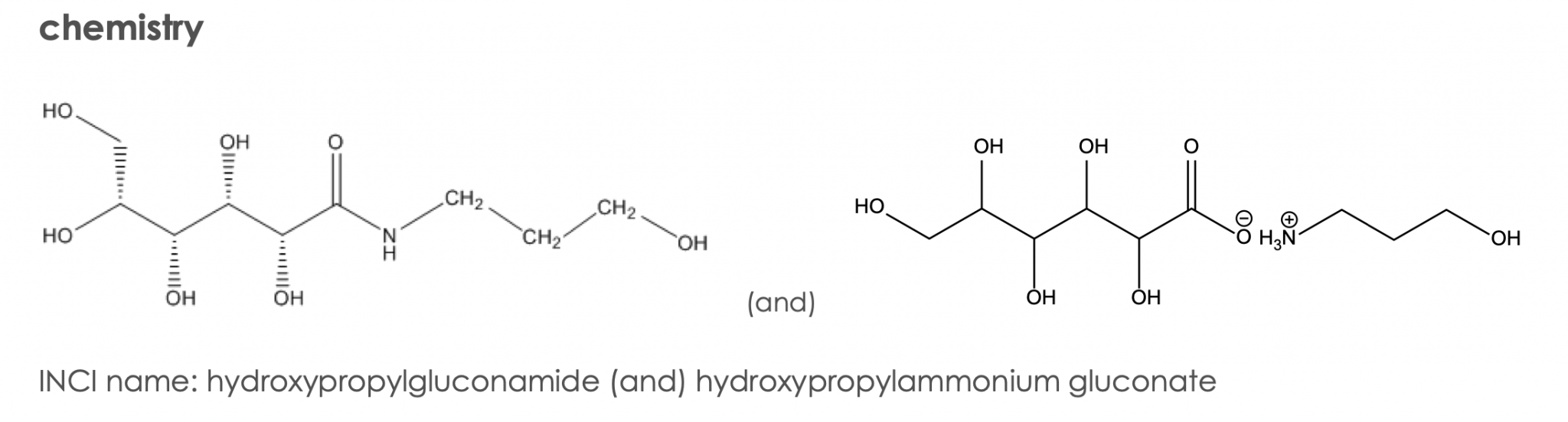 #alltheingredients: fiberHance BM solution (INCI: Hydroxypropylgluconamide and ...