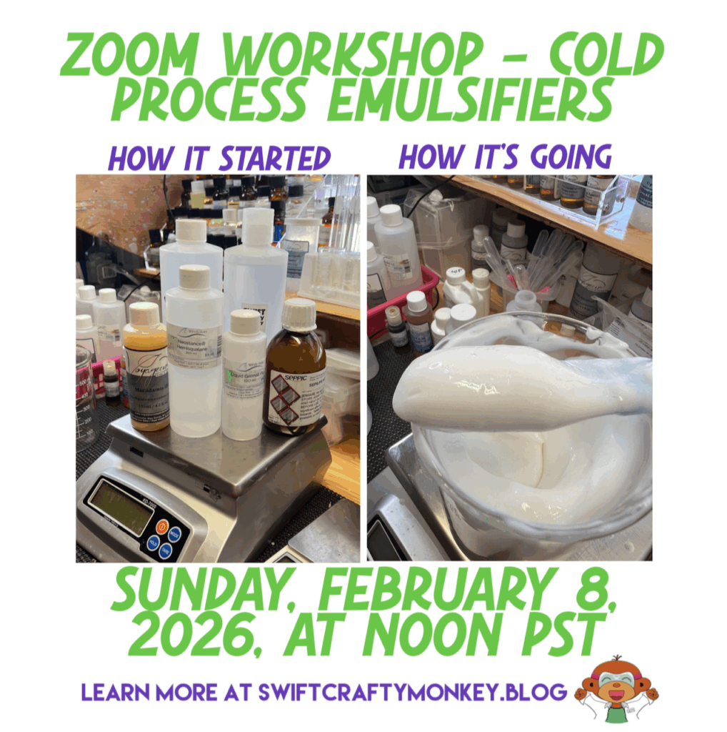 Formulation and Innovation subscribers: Zoom workshop on Sunday ...